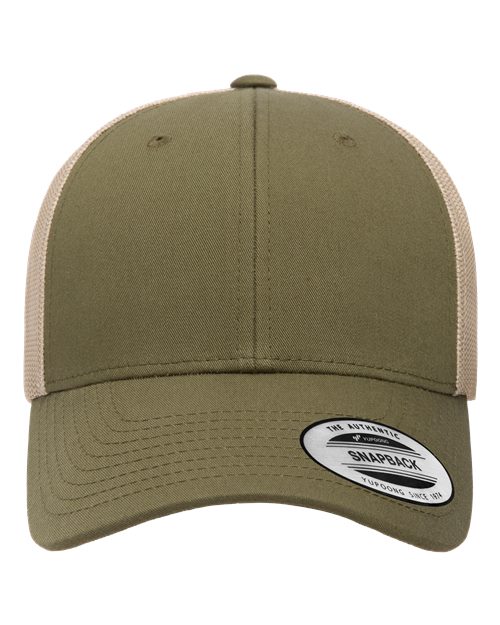 YP Classics Elite Cap with Laser Engraved Leather Patch