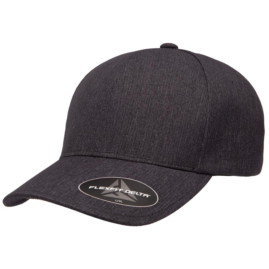 Flexfit Delta Cap With Stain Block Features - Leather Patch Included