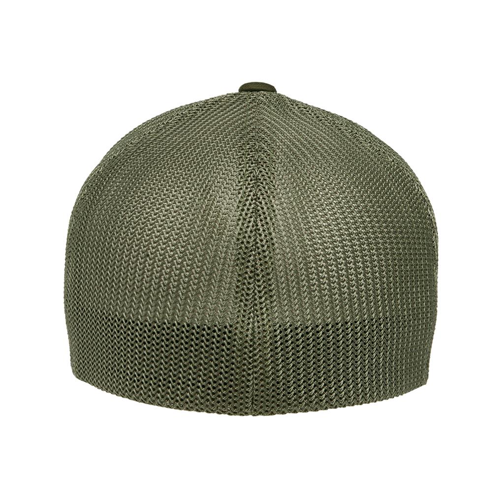 Flexfit Fitted Trucker Cap w/MultiCam - Leather Patch Included