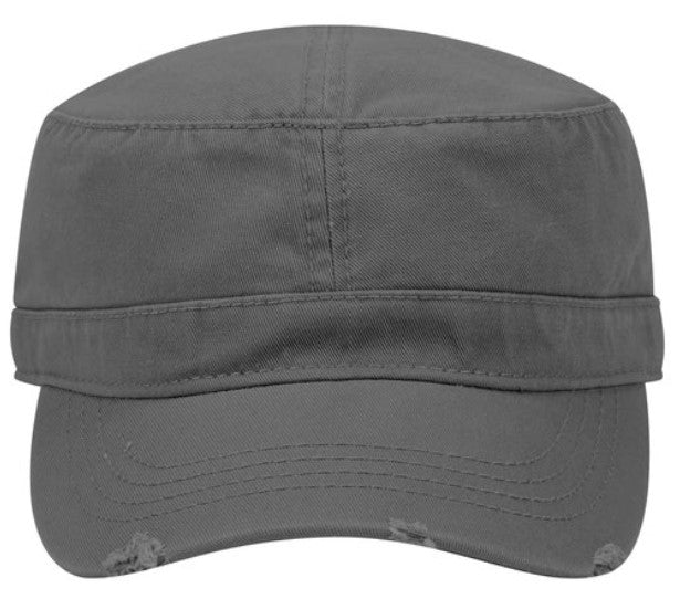 $12.95 Military Cap With Custom Engraved Leather Patch Included